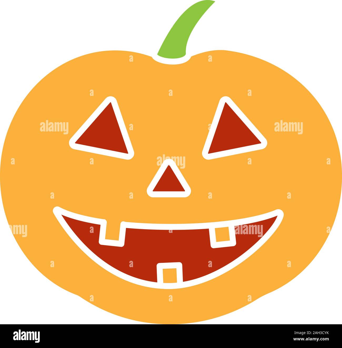 Halloween pumpkin glyph color icon. Autumn holidays. Halloween party ...
