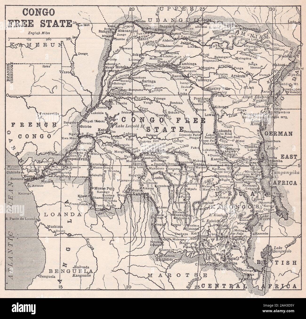 1940s map of atlantic hi-res stock photography and images - Alamy