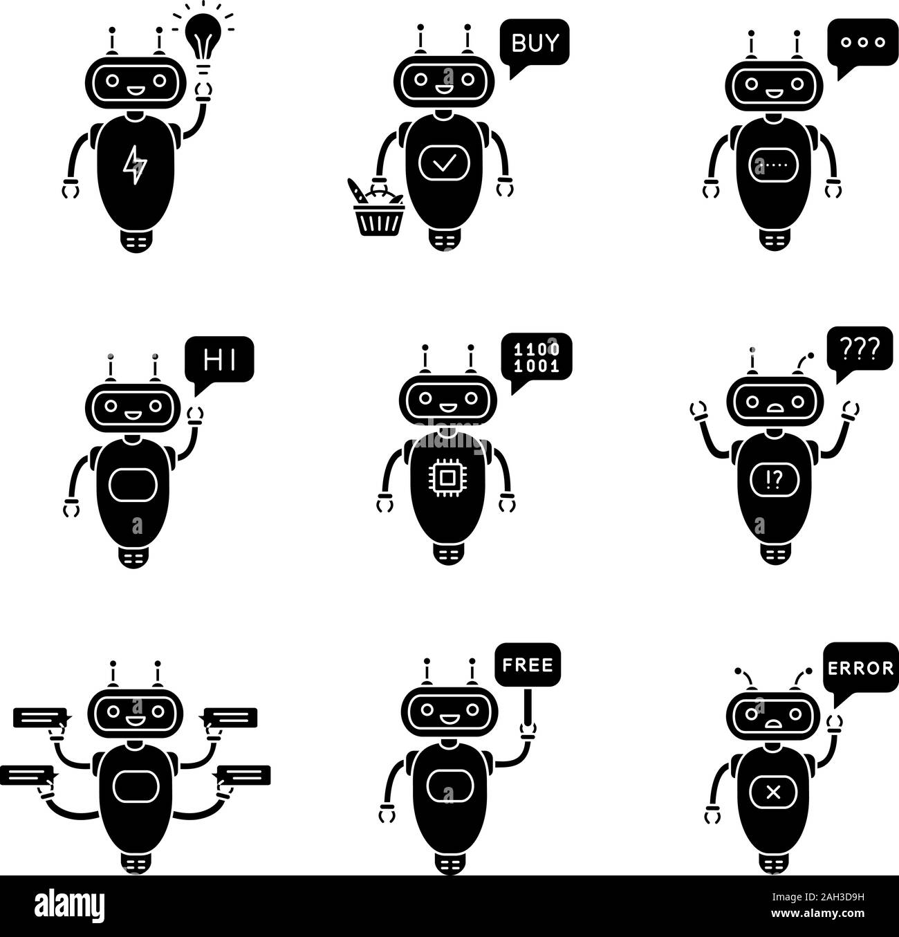 Text ai symbols hi-res stock photography and images - Alamy