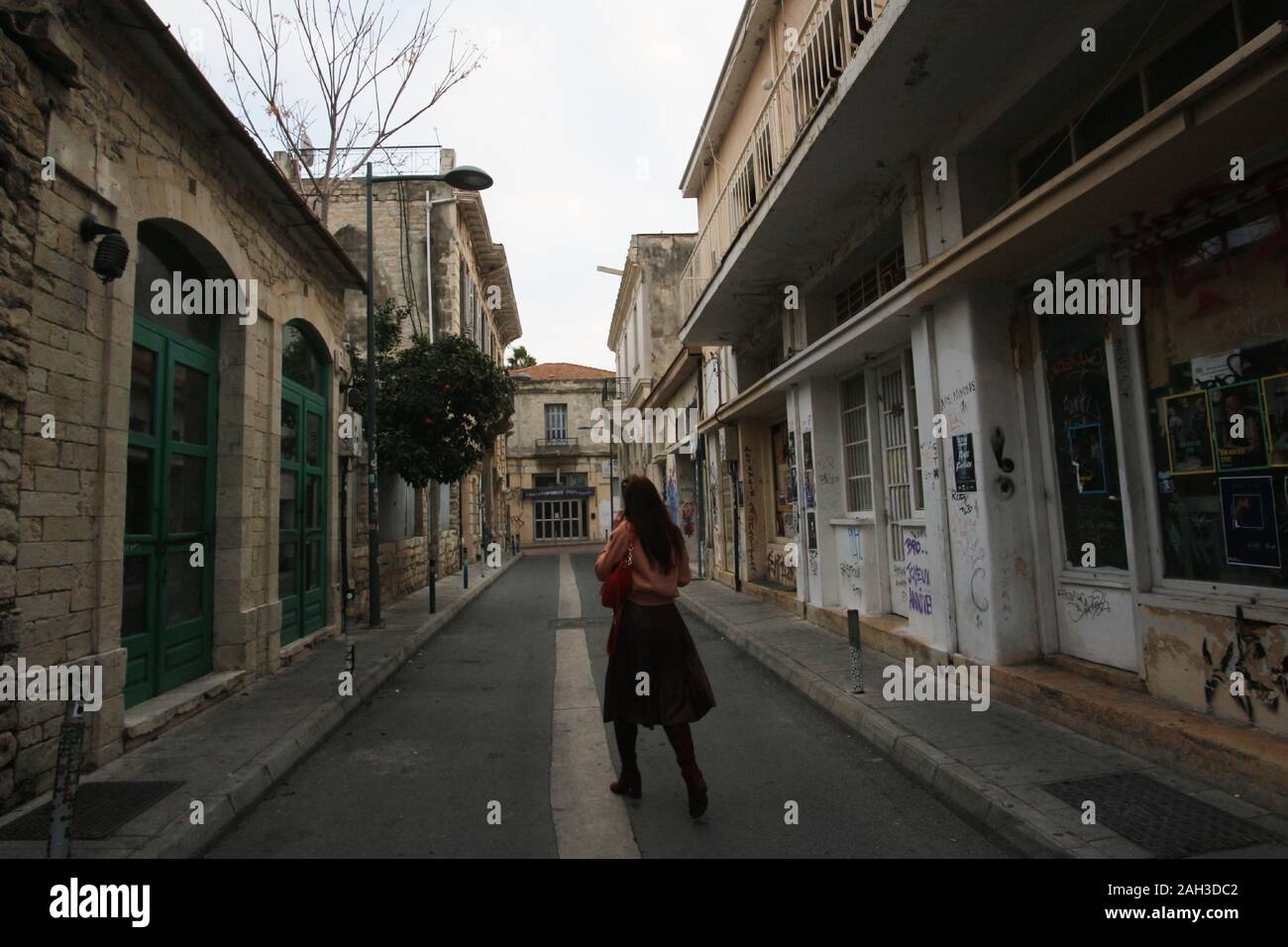 Old section of the city of limassol hi-res stock photography and images ...
