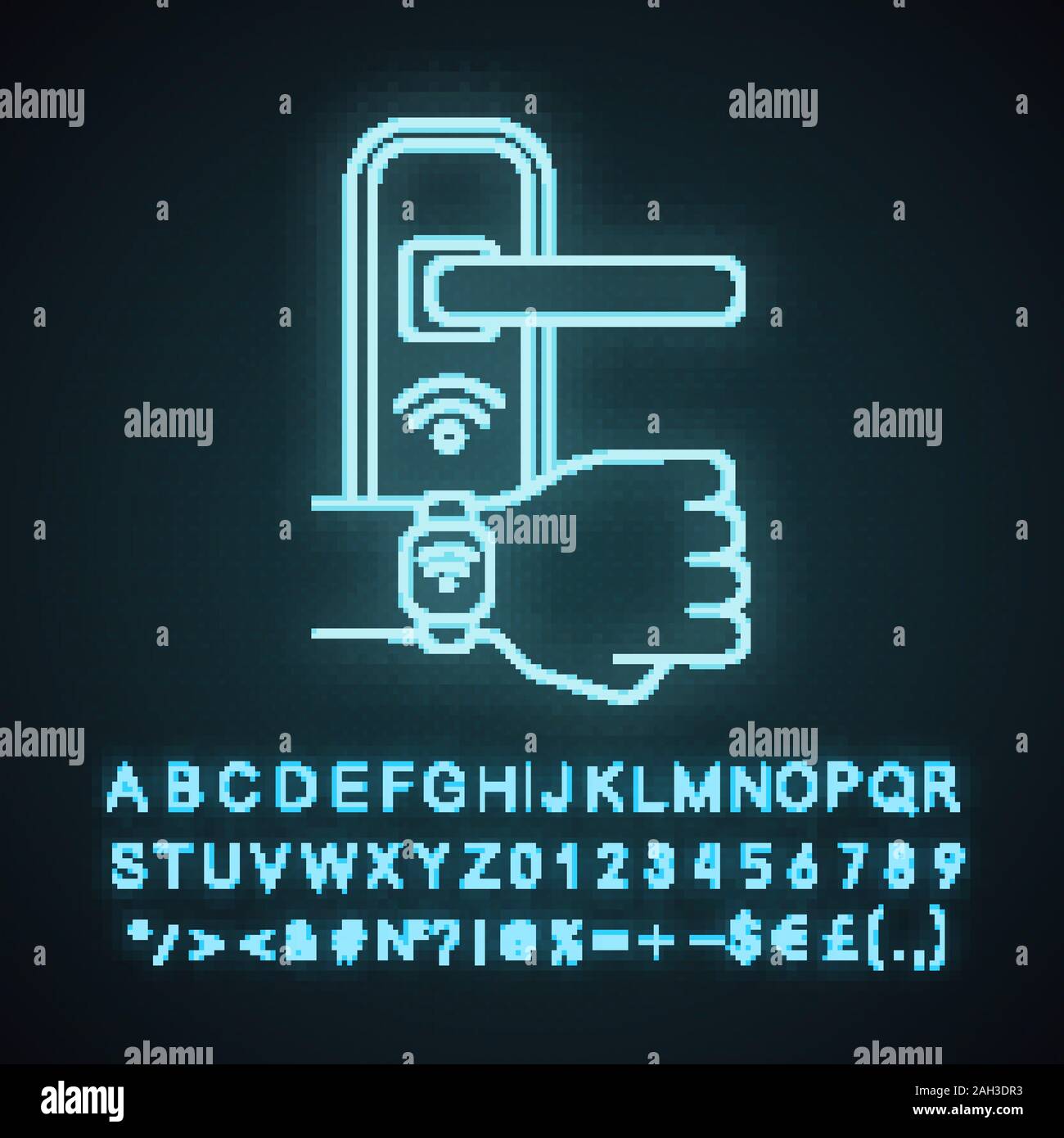 Rfid text Stock Vector Images - Alamy
