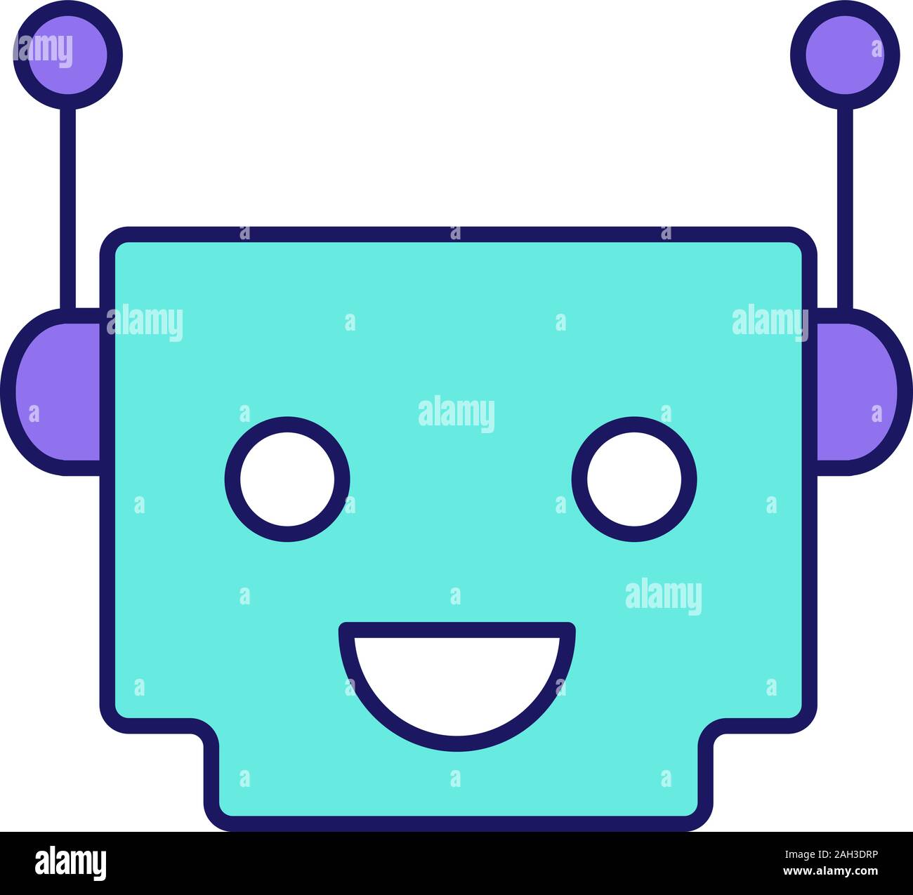Intelligent ai drawing robot Stock Vector Images - Alamy
