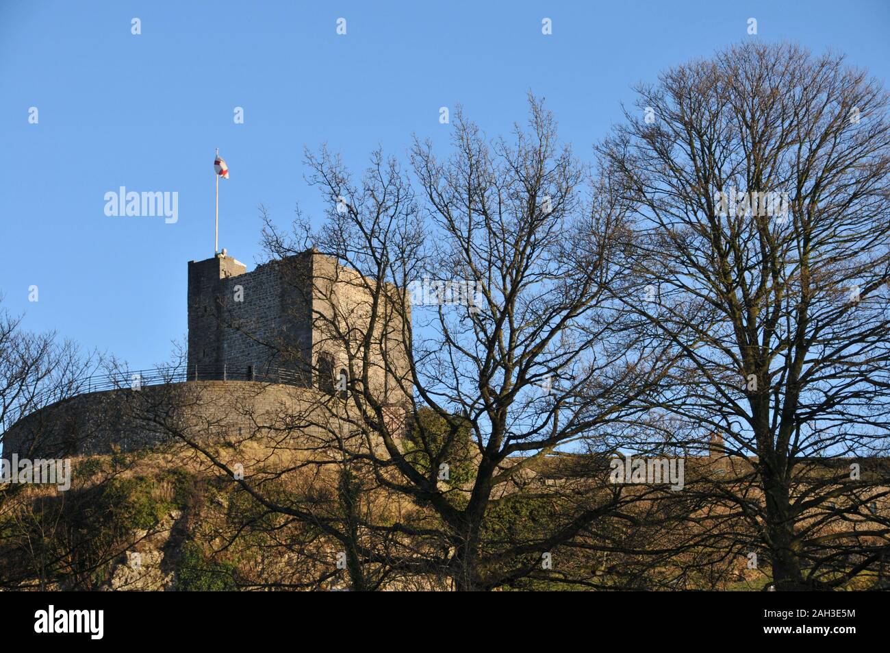 Around the UK - Clitheroe Castle Stock Photo - Alamy
