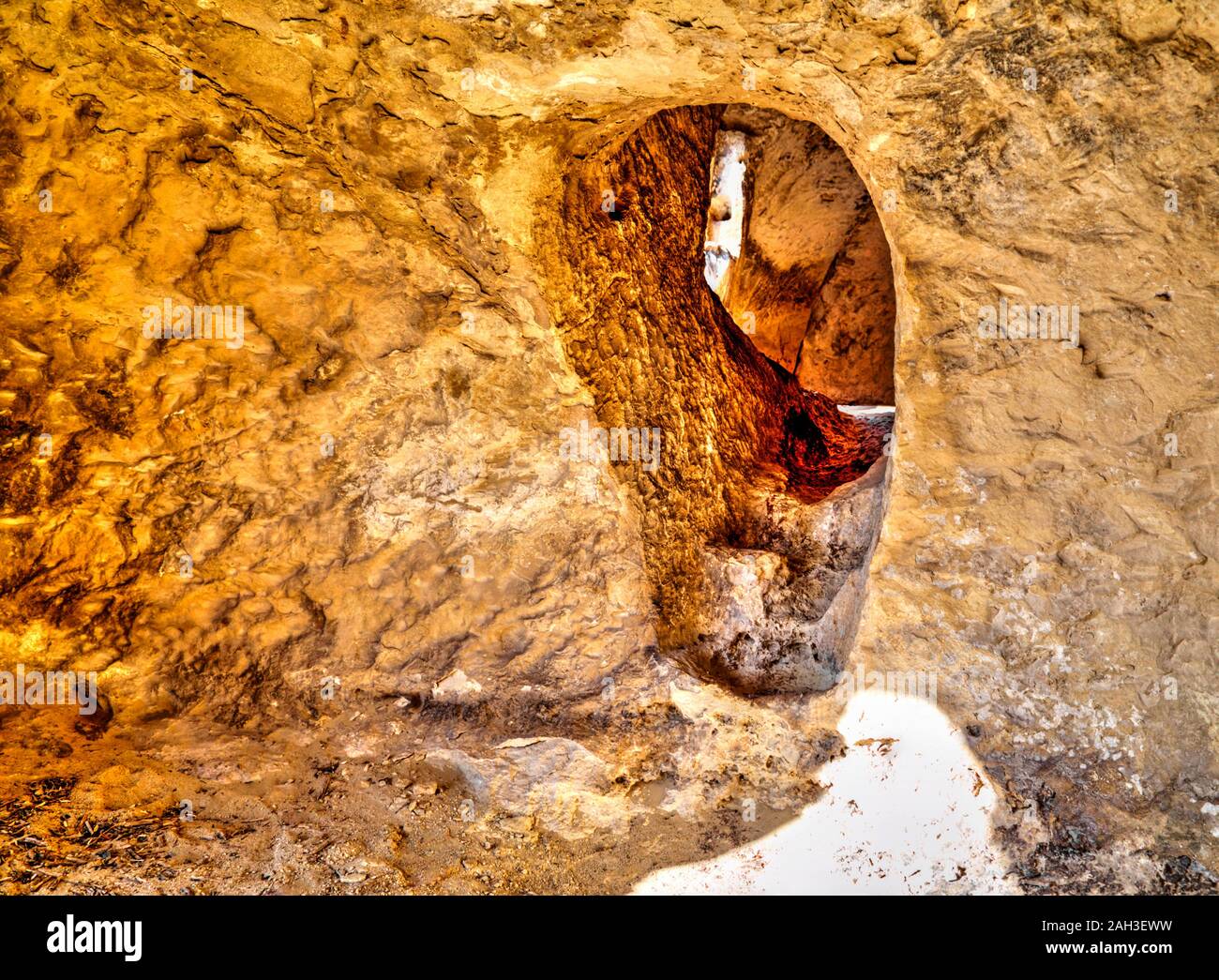 Beautiful view inside the cave Stock Photo - Alamy