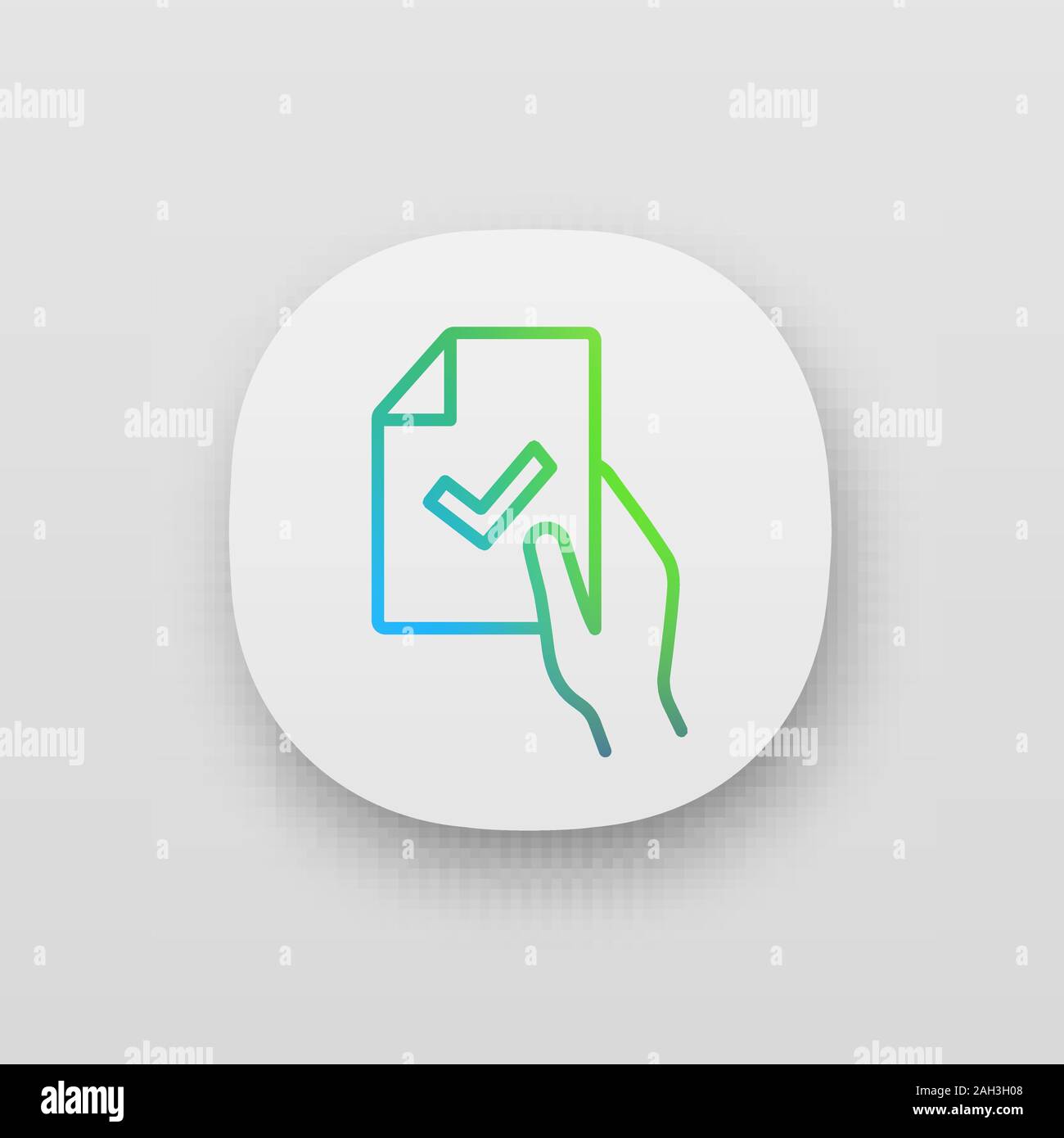 Completed examination Stock Vector Images - Alamy