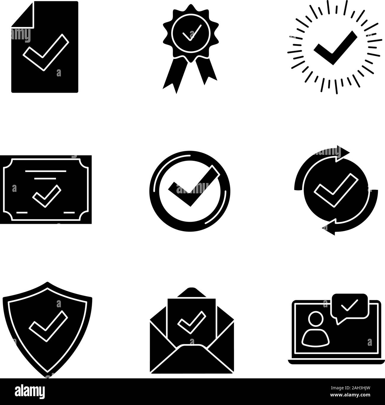 Negative test certificate Black and White Stock Photos & Images - Alamy