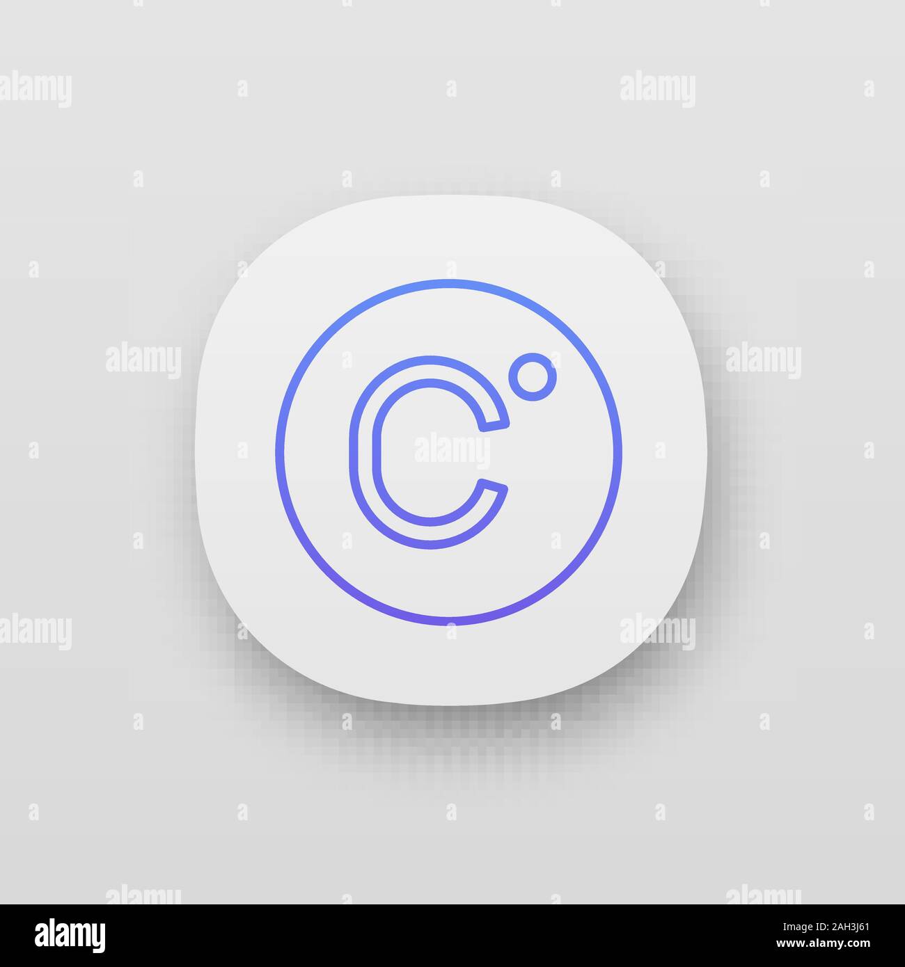 Celsius degrees temperature app icon. Centigrade scale. Celsius. UI/UX ... Celsius degrees temperature app icon. Centigrade scale. Celsius. UI/UX ...