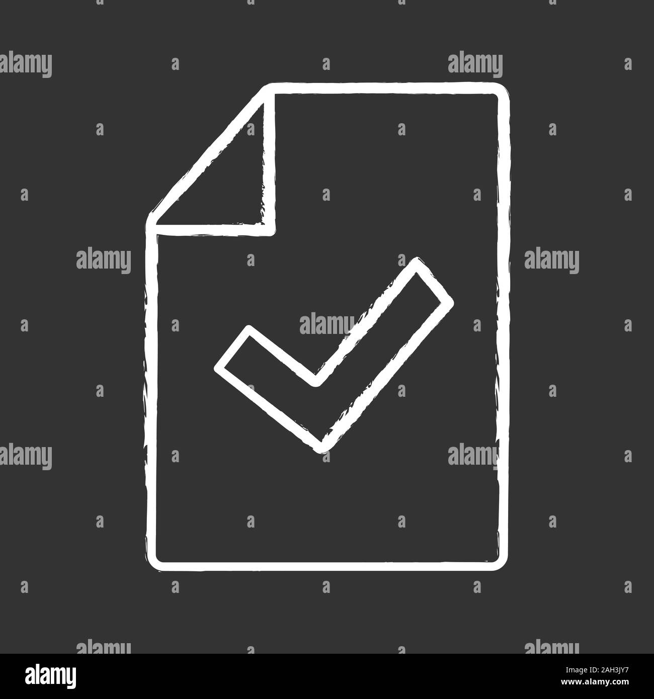 Completed examination Stock Vector Images - Alamy