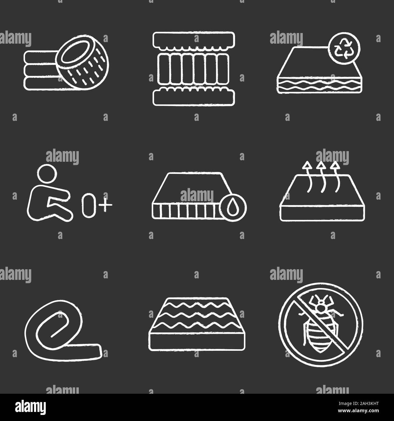 Coir mattresses Stock Vector Images - Alamy