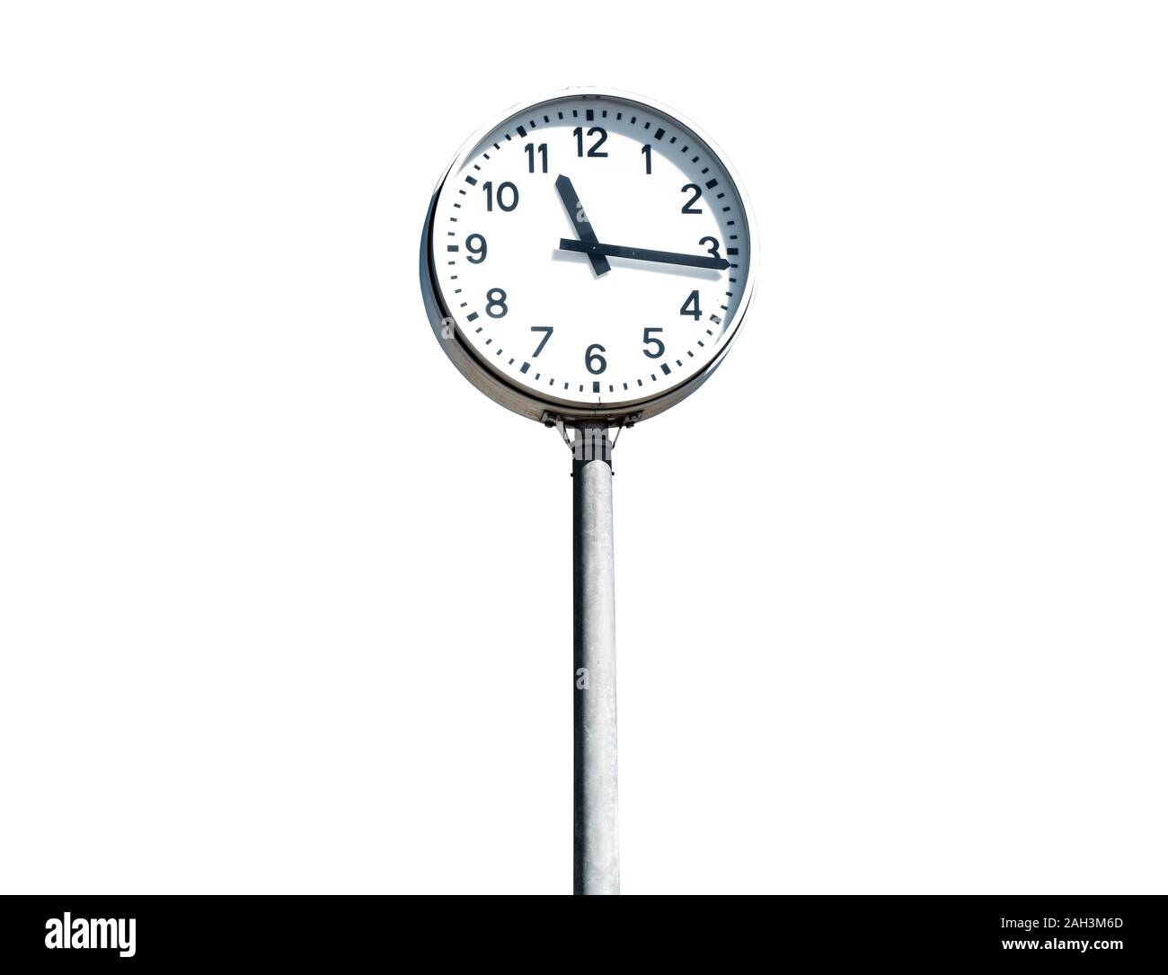 Outdoor antique pole clock hi-res stock photography and images - Alamy