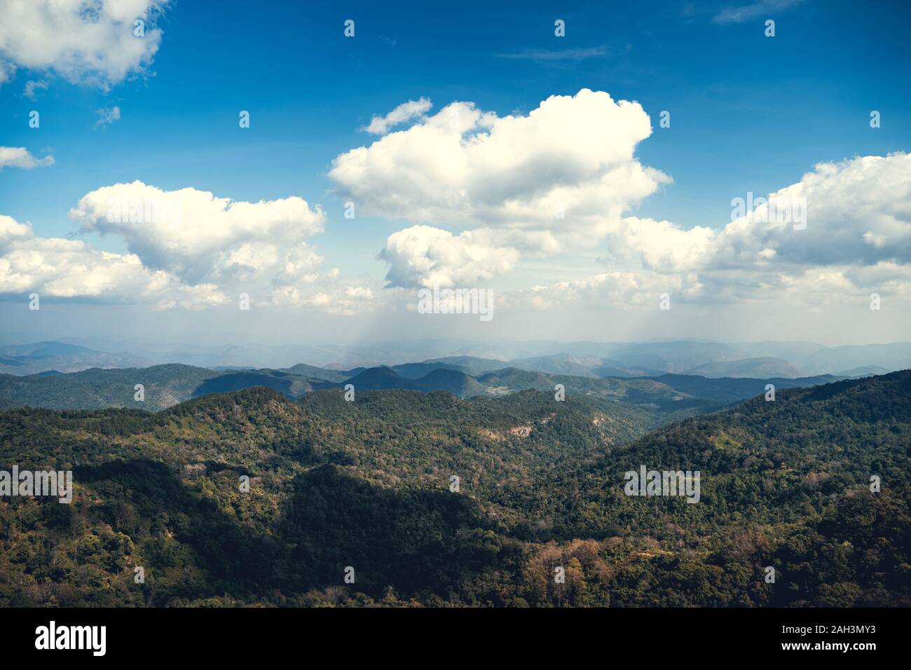 Daytime mountain clear sky Mountain landscape nature Stock Photo - Alamy