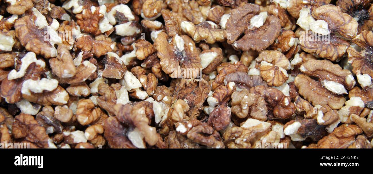Peeled walnuts full frame photo. Walnuts pattern. Kernels Stock Photo ...