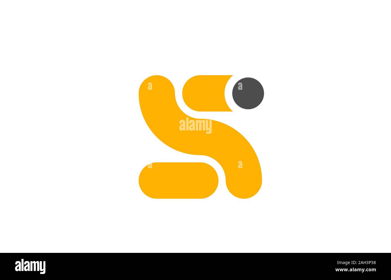 Yellow letter s Cut Out Stock Images & Pictures - Alamy