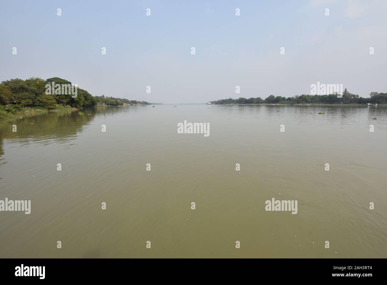 The Ganges, Chandan Nagar, Hooghly, West Bengal. India Stock Photo - Alamy