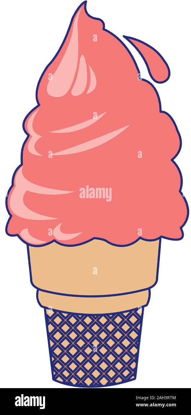 soft serve ice cream icon Stock Vector Image & Art - Alamy