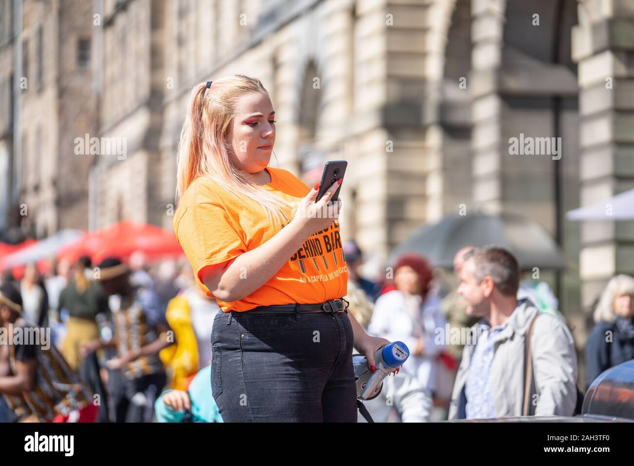Edinburgh fringe 2019 leaflet hi-res stock photography and images - Alamy