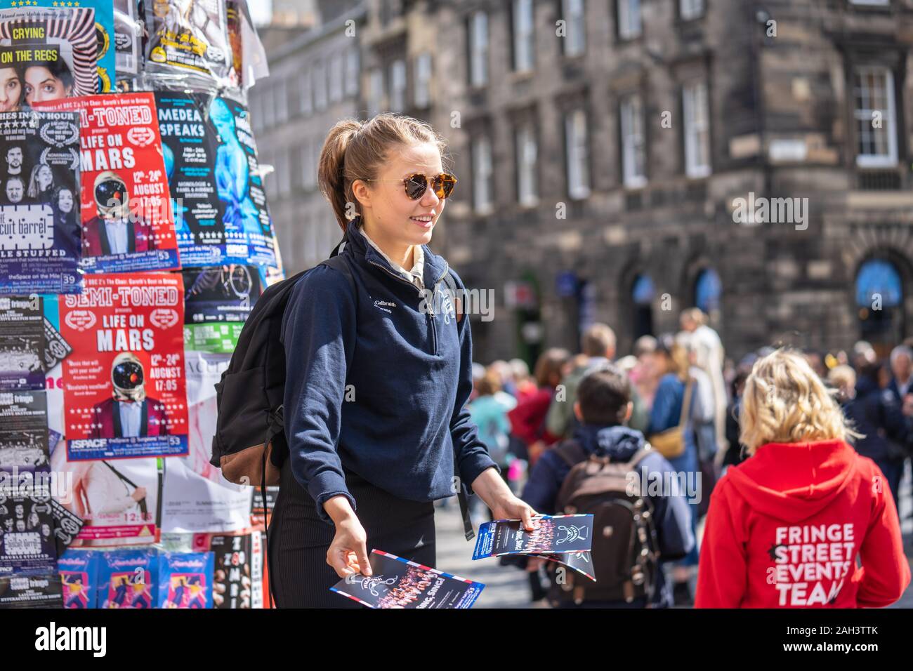 Leaflet distributors hi-res stock photography and images - Alamy