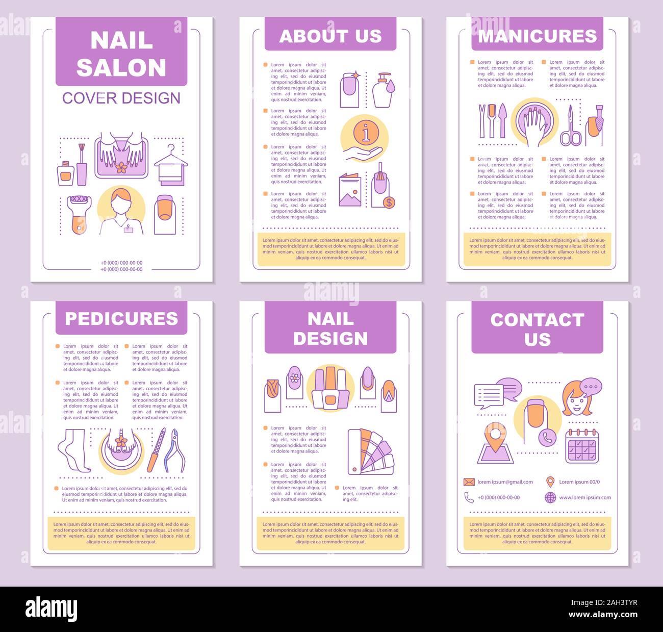 Nail Salon Design Layout
