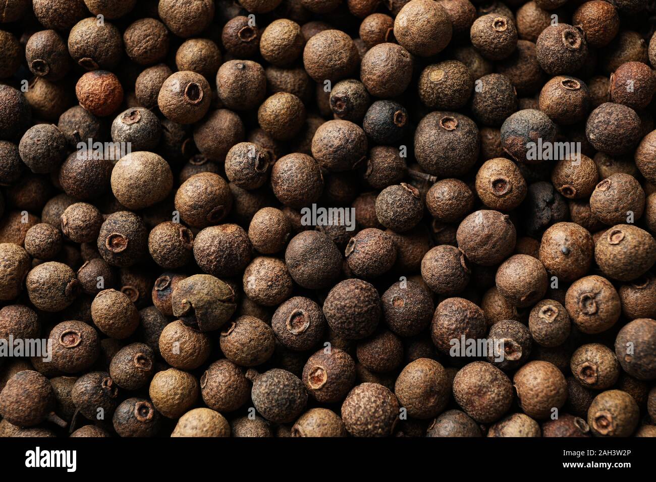 Peppercorns texture background, close up. Wallpaper for design Stock ...