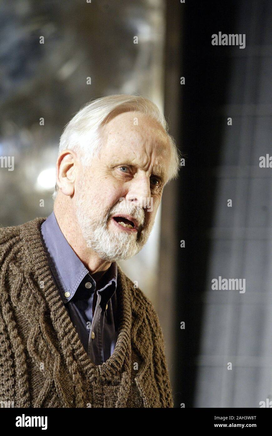 Michael Blakemore OBE (director) at a press photocall for THREE SISTERS ...