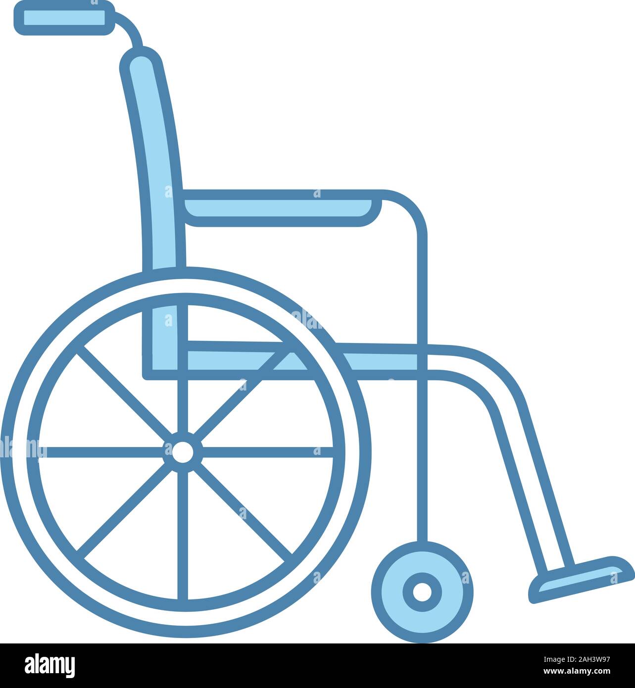 Wheelchair color icon. Invalid chair. Wheel chair. Disability. Handicap ... Wheelchair color icon. Invalid chair. Wheel chair. Disability. Handicap ...