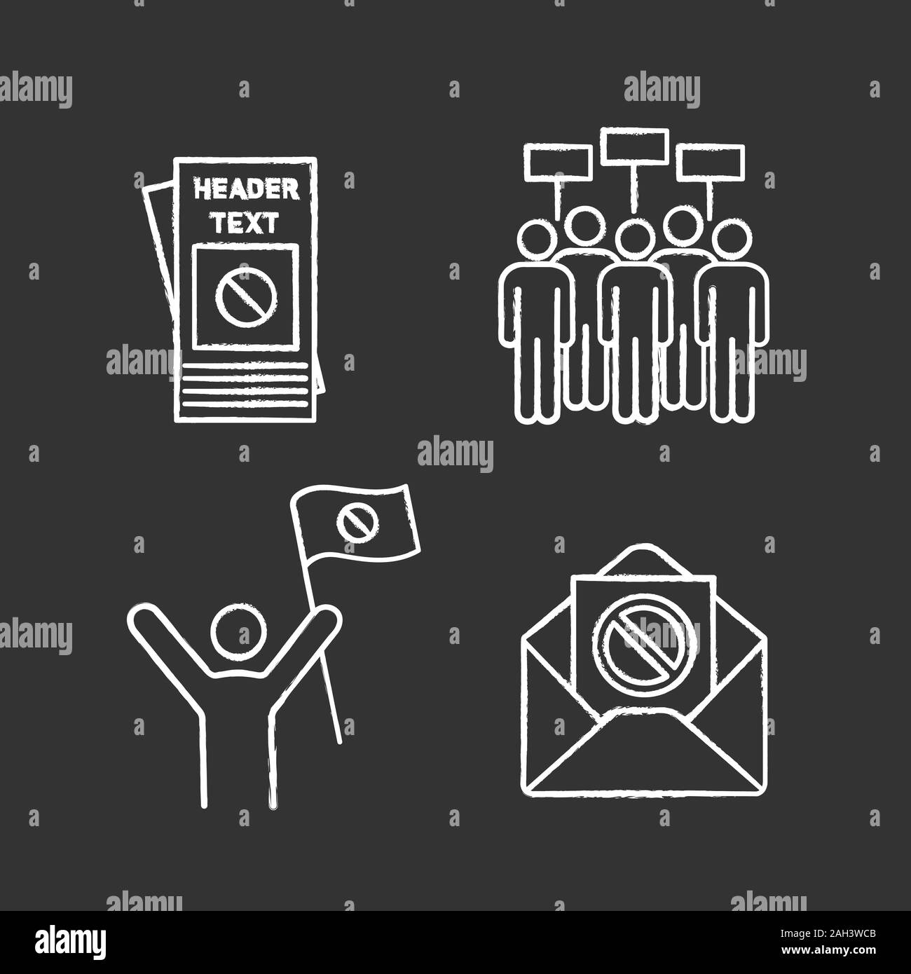 Protest leaflet Stock Vector Images - Alamy