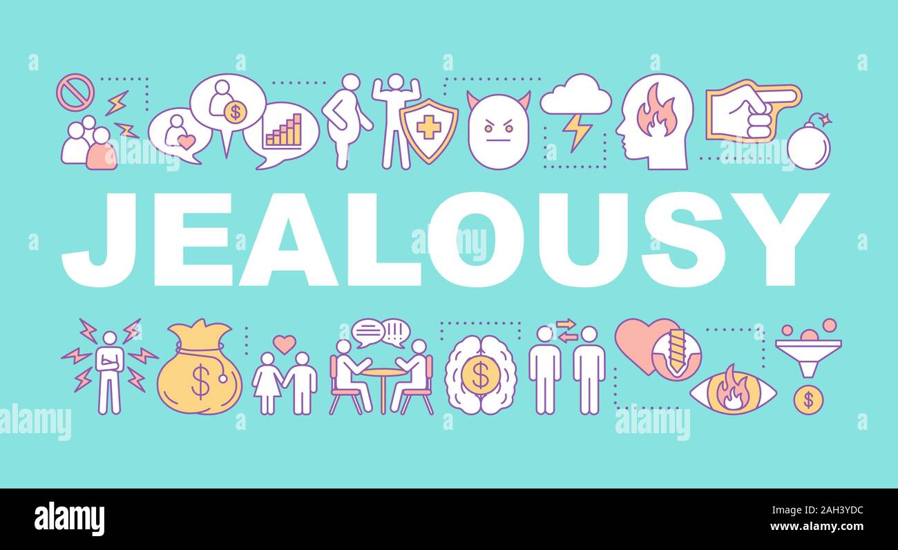 Jealous relationships Stock Vector Images - Alamy