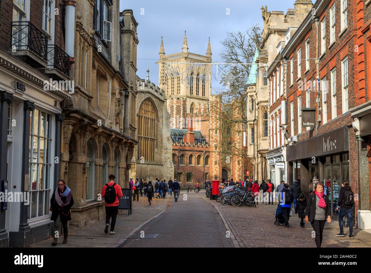 Cambridge city centre hi-res stock photography and images - Alamy