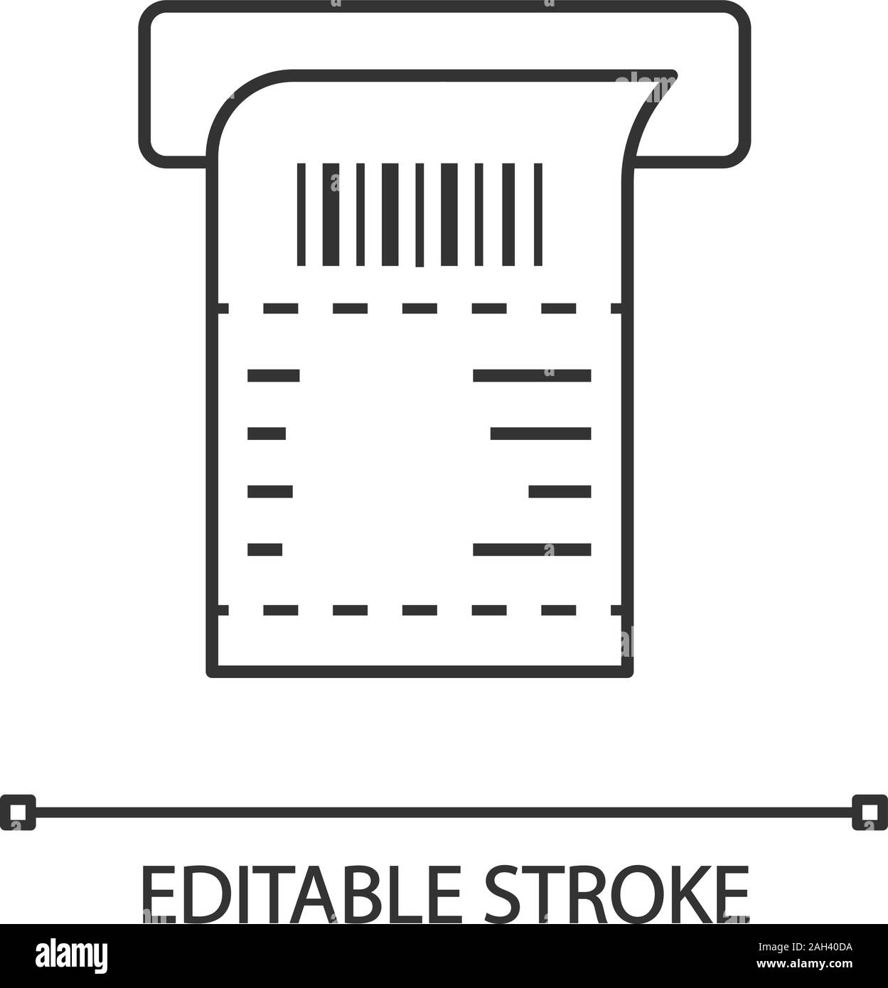 Atm receipt Black and White Stock Photos & Images - Alamy