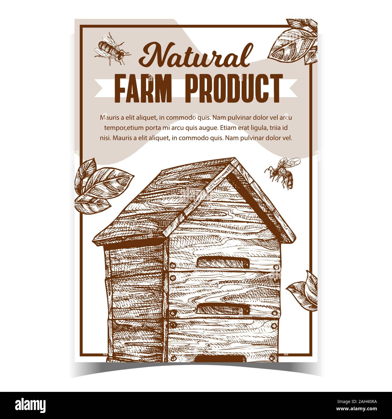 Illustration of beehive with insects Cut Out Stock Images & Pictures ...