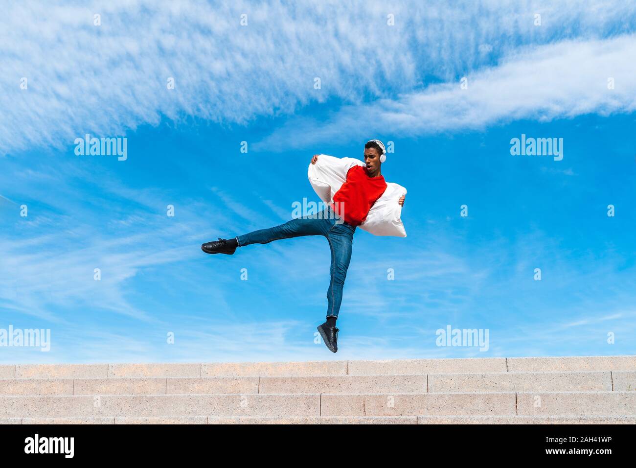 Active dancing moving music african hi-res stock photography and images ...