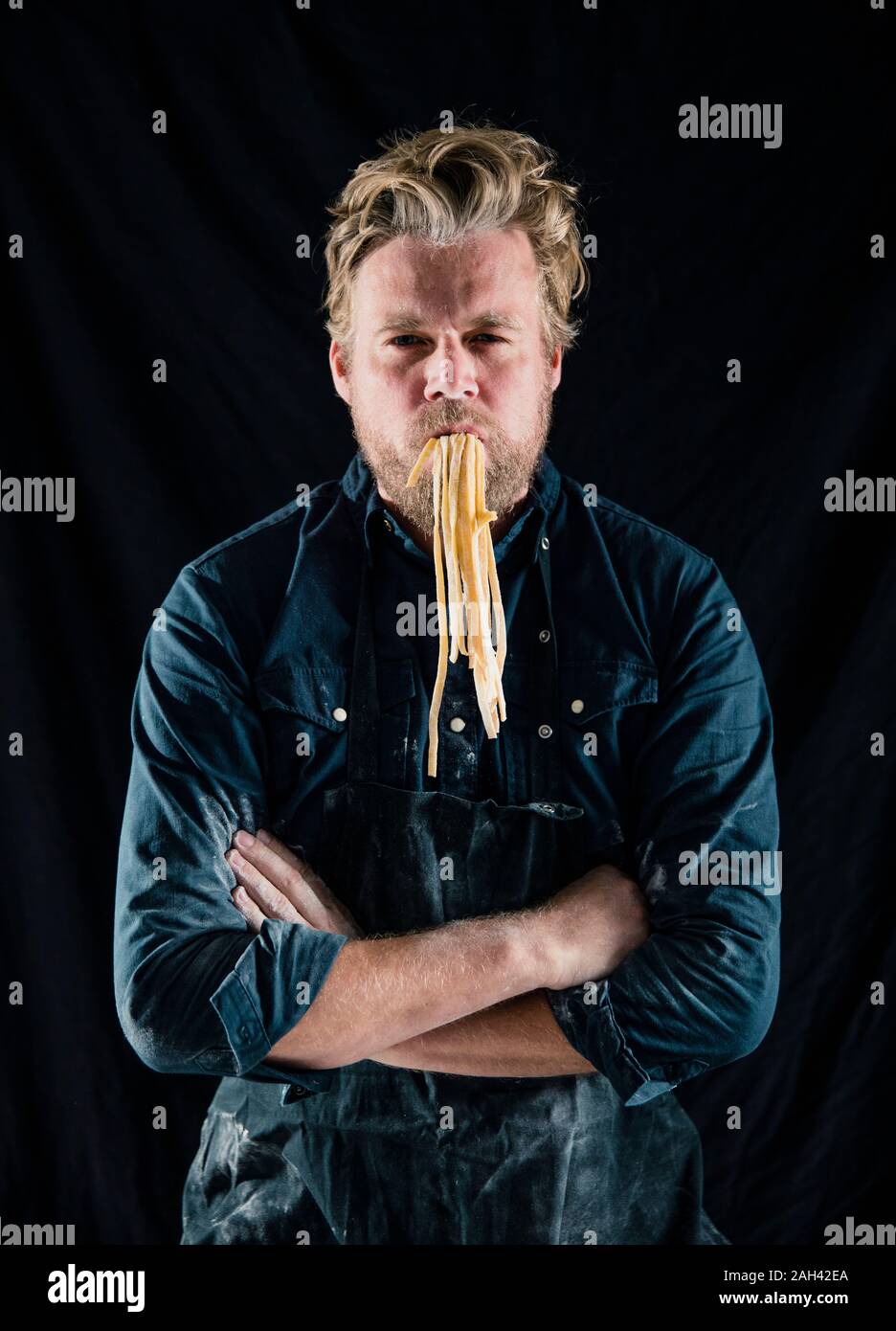 Pasta man studio hi-res stock photography and images - Alamy