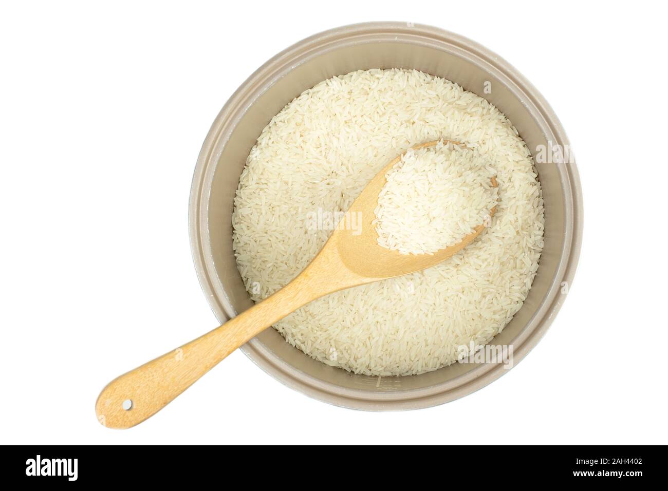 Stack white uncooked rice Cut Out Stock Images & Pictures - Alamy
