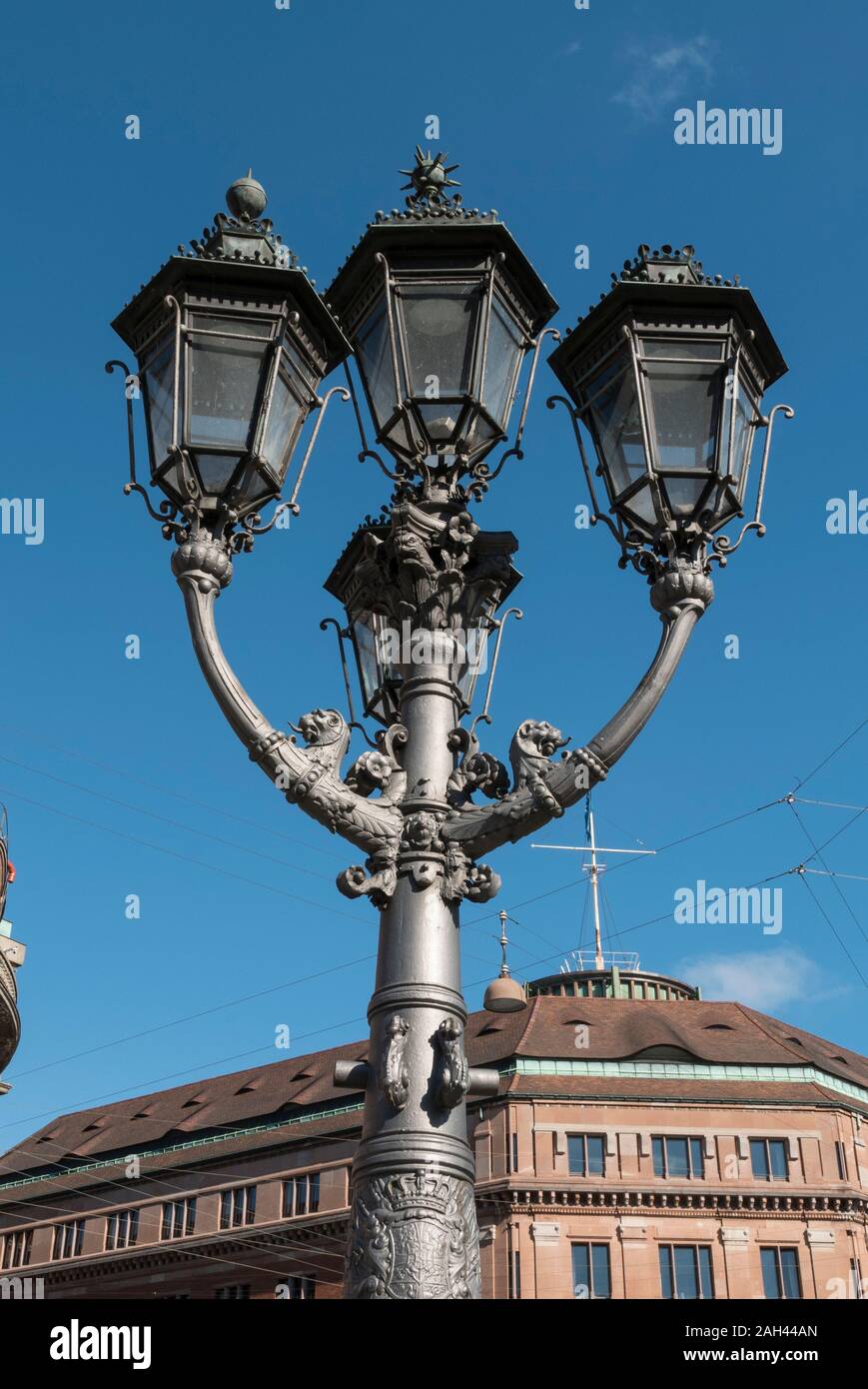 Lamp post copenhagen hi-res stock photography and images - Alamy