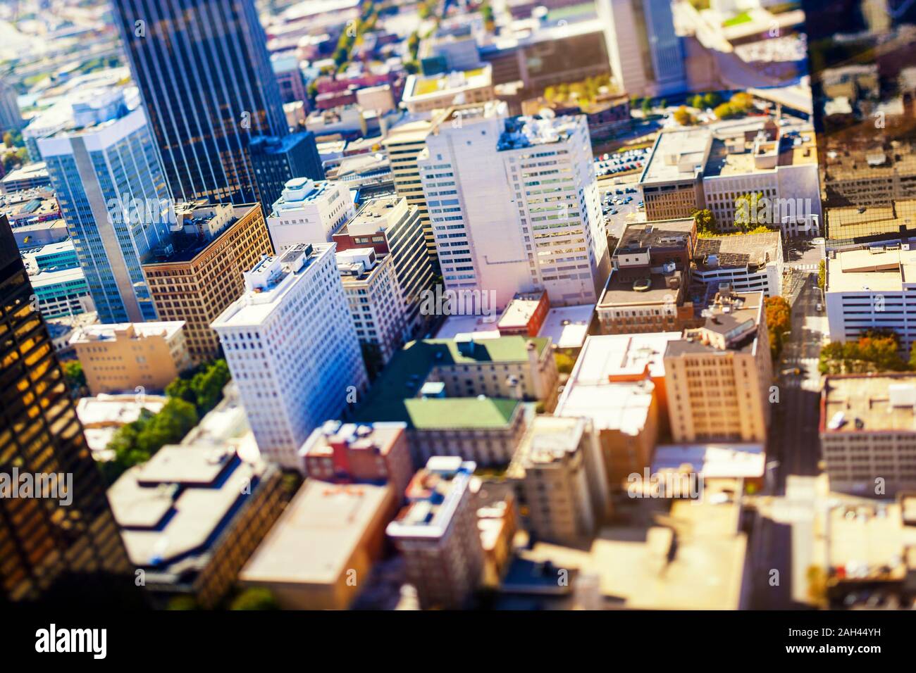 Aerial view atlanta hi-res stock photography and images - Alamy