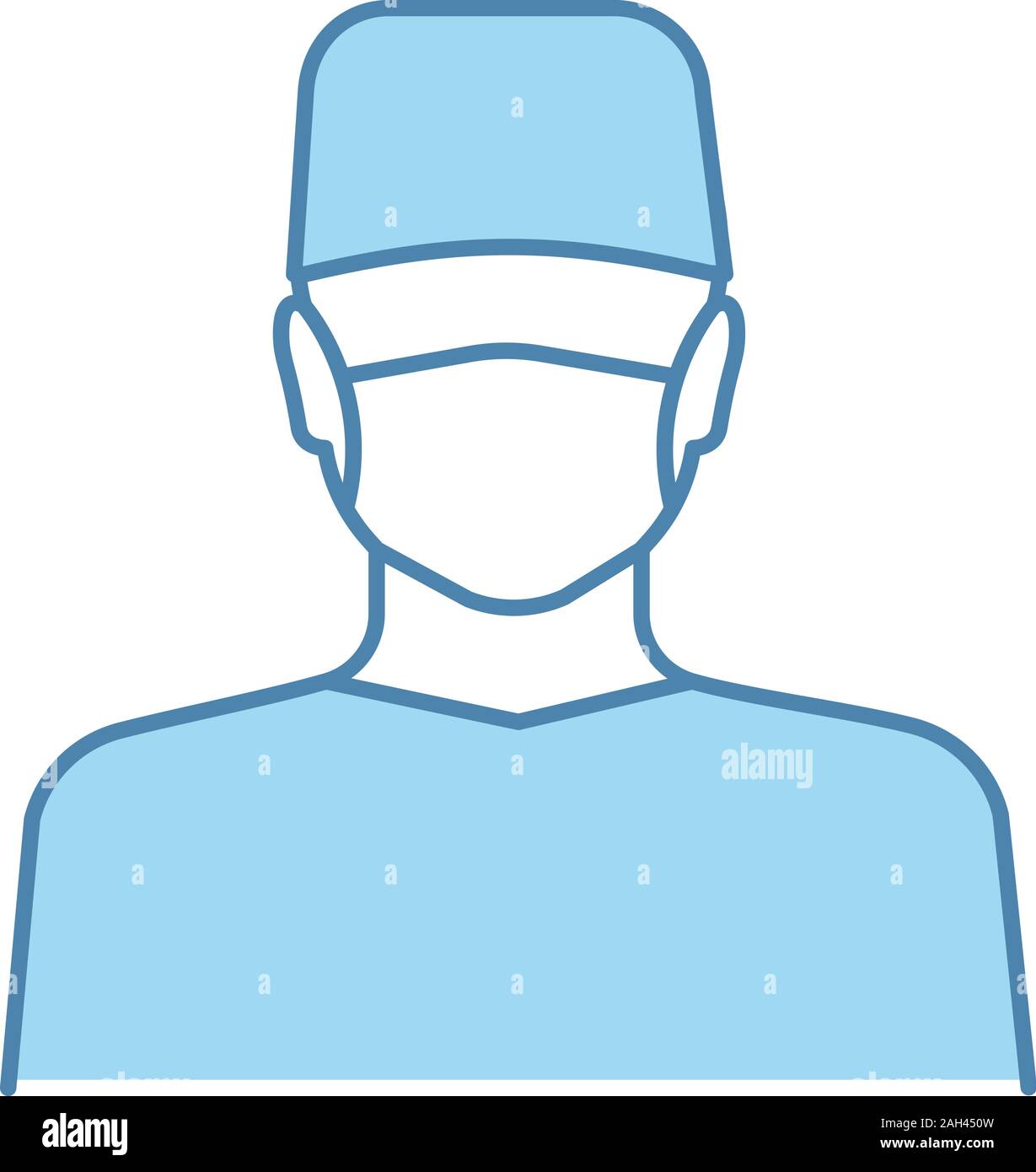 Plastic surgeon color icon. Doctor, therapist, general practitioner ...
