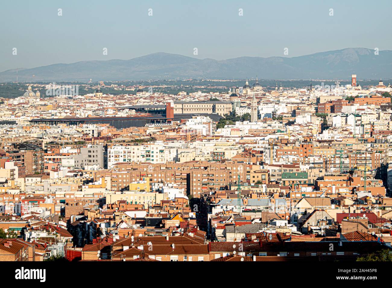 Madrid city view hi-res stock photography and images - Alamy