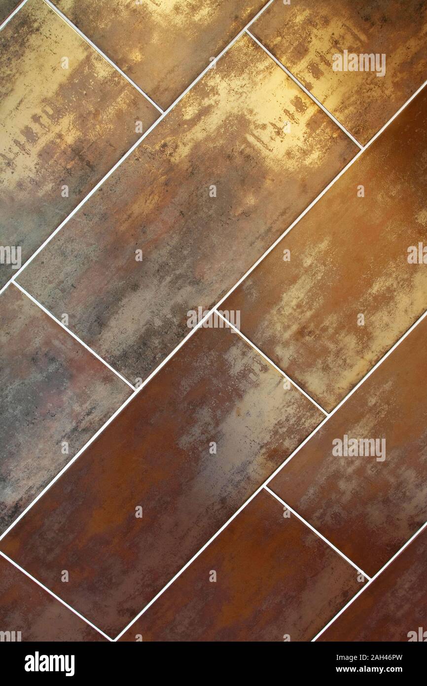 Bronze tiles hi-res stock photography and images - Alamy