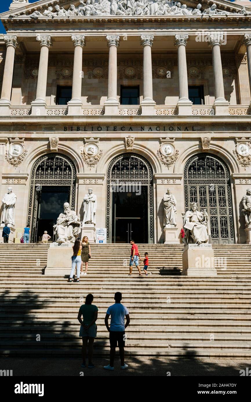 National spanish library hi-res stock photography and images - Alamy