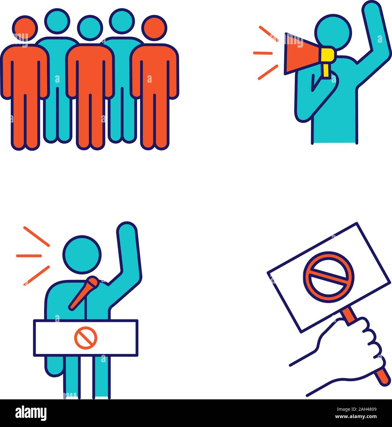 Coalition movement Stock Vector Images - Alamy