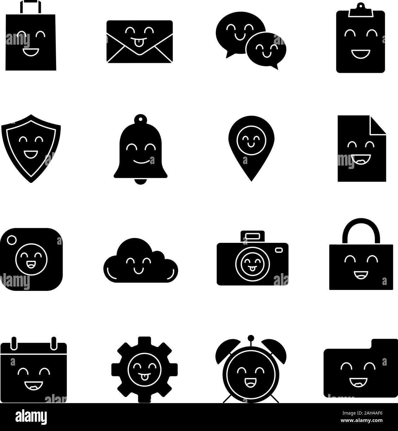 Smiley badge bag hi-res stock photography and images - Alamy