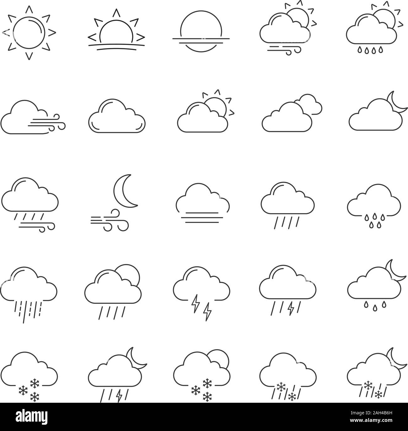 Meteorology Symbols