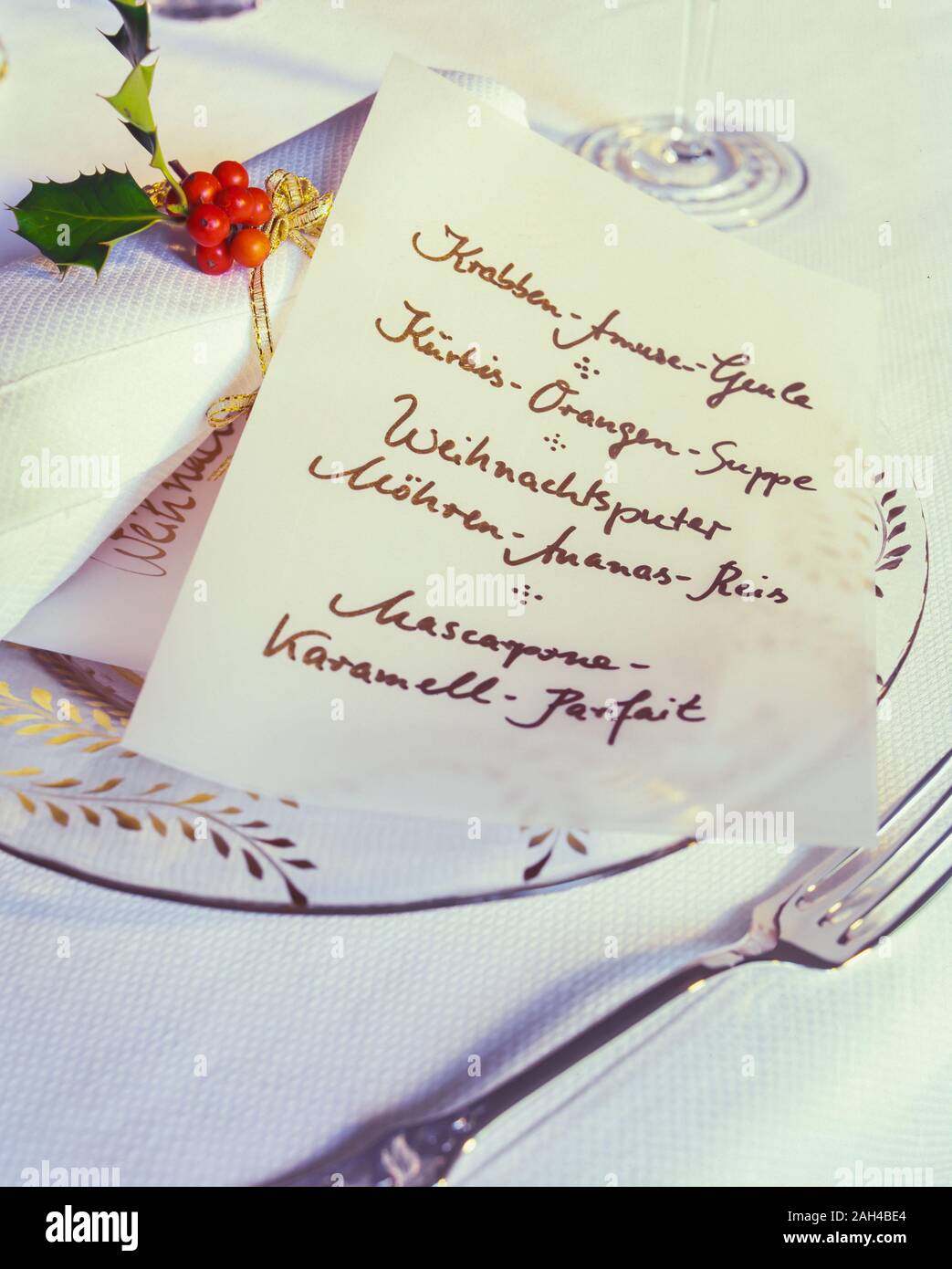 Handwritten Menu High Resolution Stock Photography and Images - Alamy