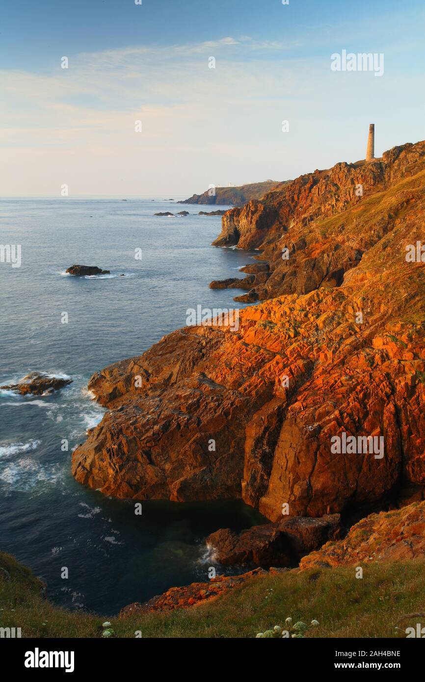 Pendeen sunset cornwall hi-res stock photography and images - Alamy