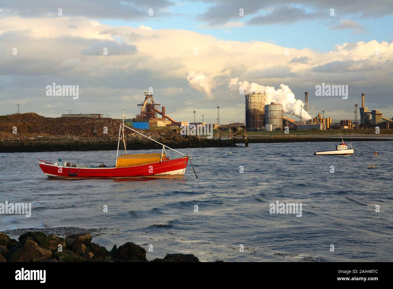 Fishing boat redcar hi-res stock photography and images - Alamy