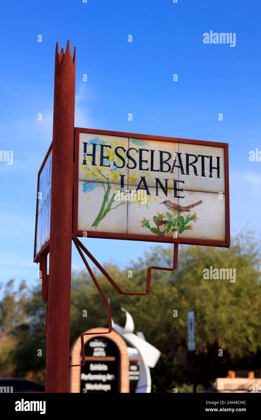 Tubac sign in arizona hi-res stock photography and images - Alamy