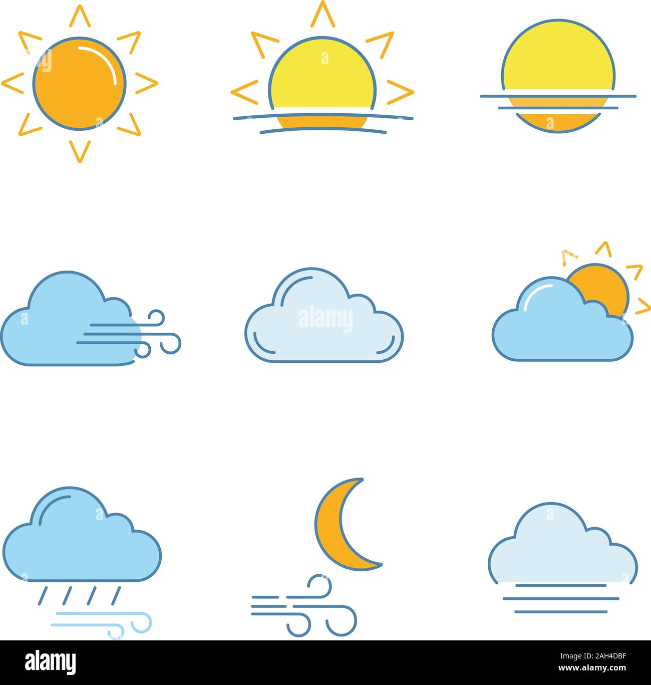 Heavy fog vector vectors hi-res stock photography and images - Alamy