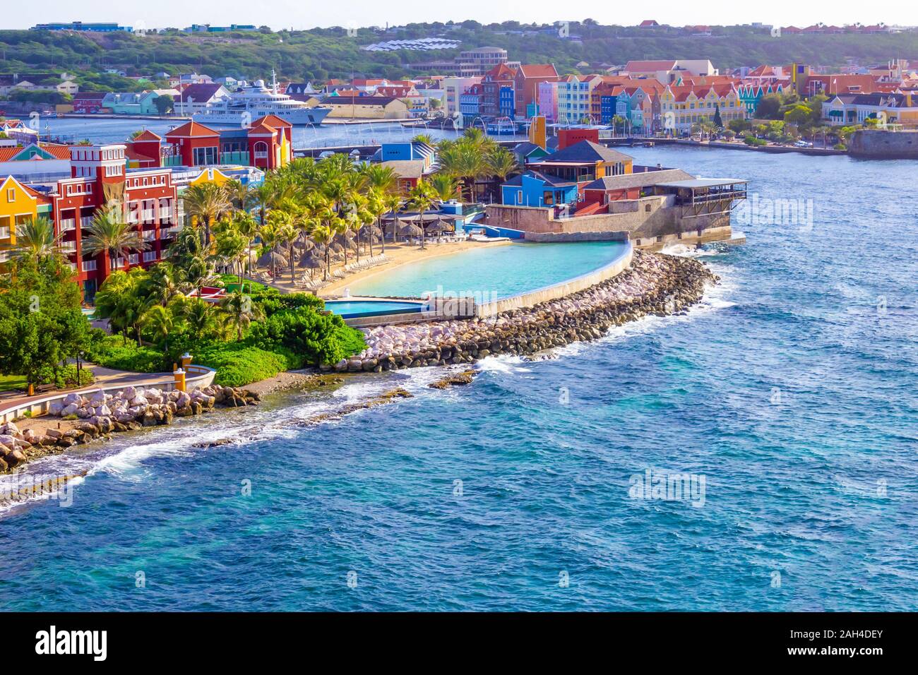 Curacao Island Aerial View Stock Photos & Curacao Island Aerial View ...