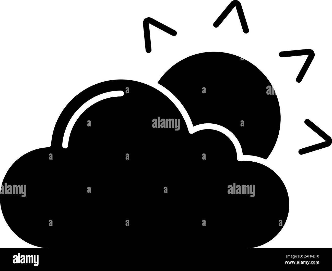 Mostly Cloudy Symbol