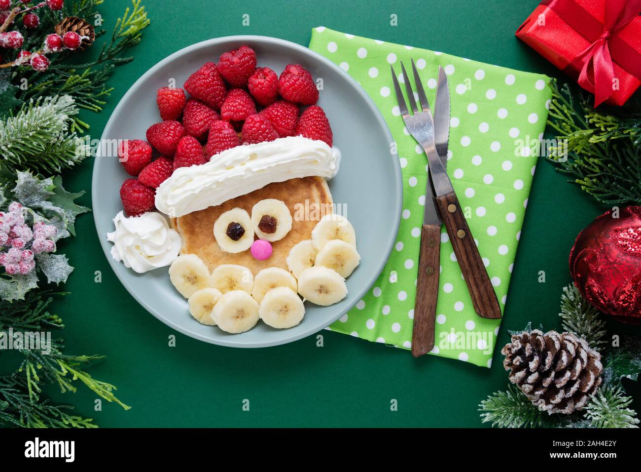 Winter Food Background